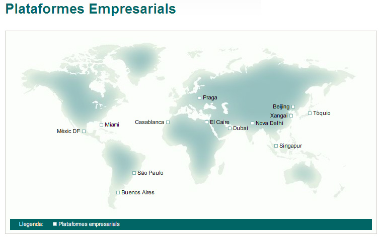 El mapa de las "embajadas" - Libertad Digital