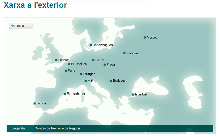 El mapa de las "embajadas" - Libertad Digital