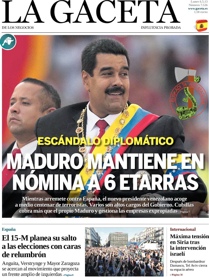 Quiosco del 6 de Mayo de 2013 - Libertad Digital