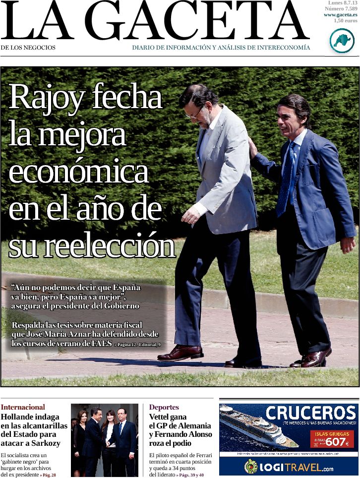 Quiosco del 8 de Julio de 2013 - Libertad Digital