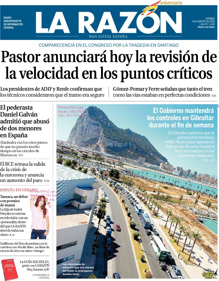 Quiosco del 9 de Agosto de 2013 - Libertad Digital