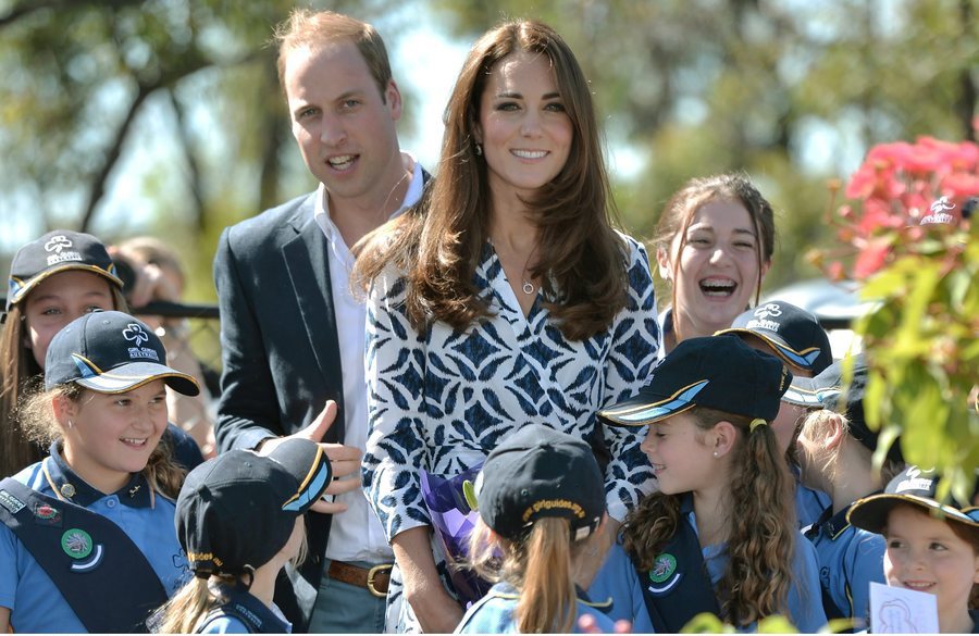 Kate Middleton, radiante y sencilla en Australia - Chic