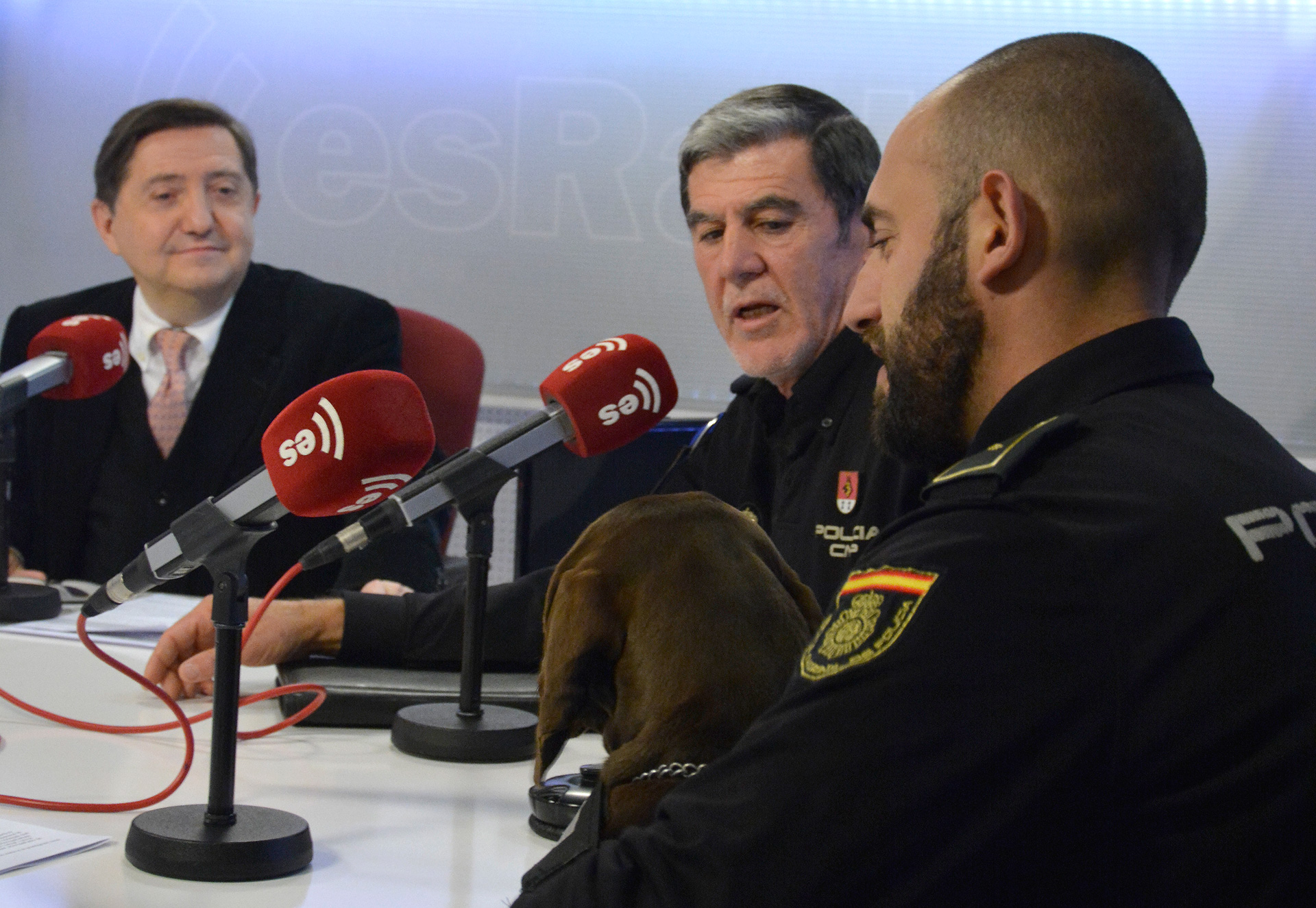 Perros policía en 'Es la Mañana de Federico' - Chic