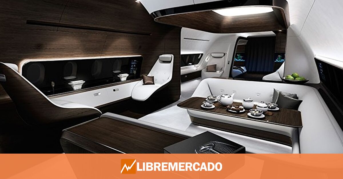 Así será el avión más lujoso del mundo - Libre Mercado