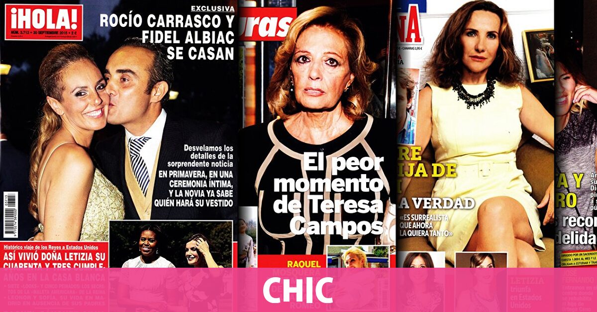 Rocío Carrasco vuelve a ser Rociíto - Chic