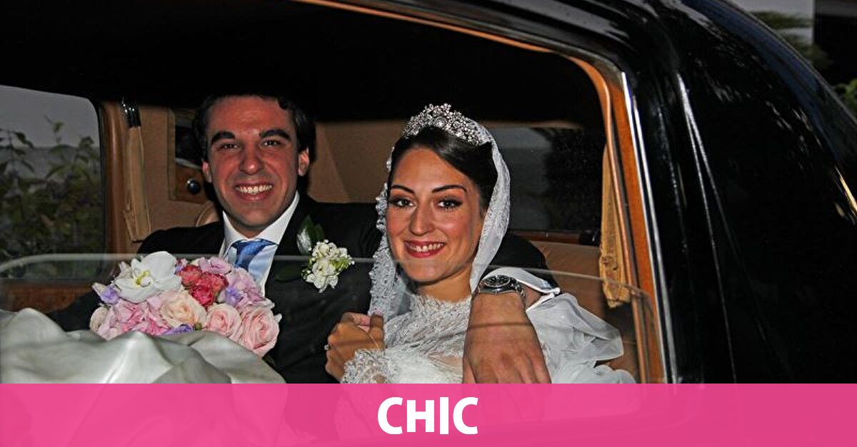 La boda de la hija del neurocirujano del Rey, Manuel J. de la Torre - Chic