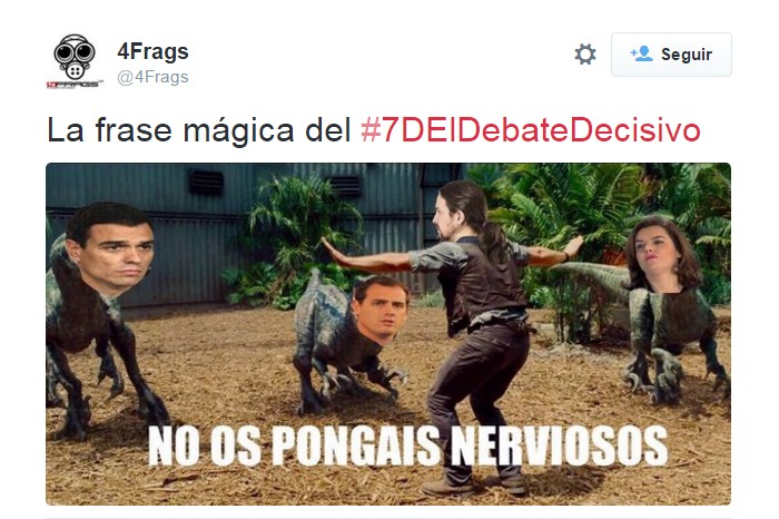 Los mejores 'memes' del debate - Chic
