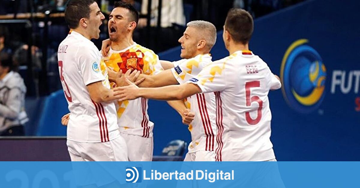 España aplasta a Rusia y se proclama campeona de Europa de fútbol sala por séptima vez (3-7 ...