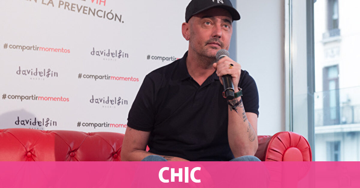 David Delfín reaparece en plena lucha contra el cáncer - Chic