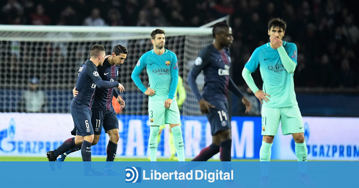 El PSG atropella a un triste Barça en la Champions (4-0) - Libertad Digital