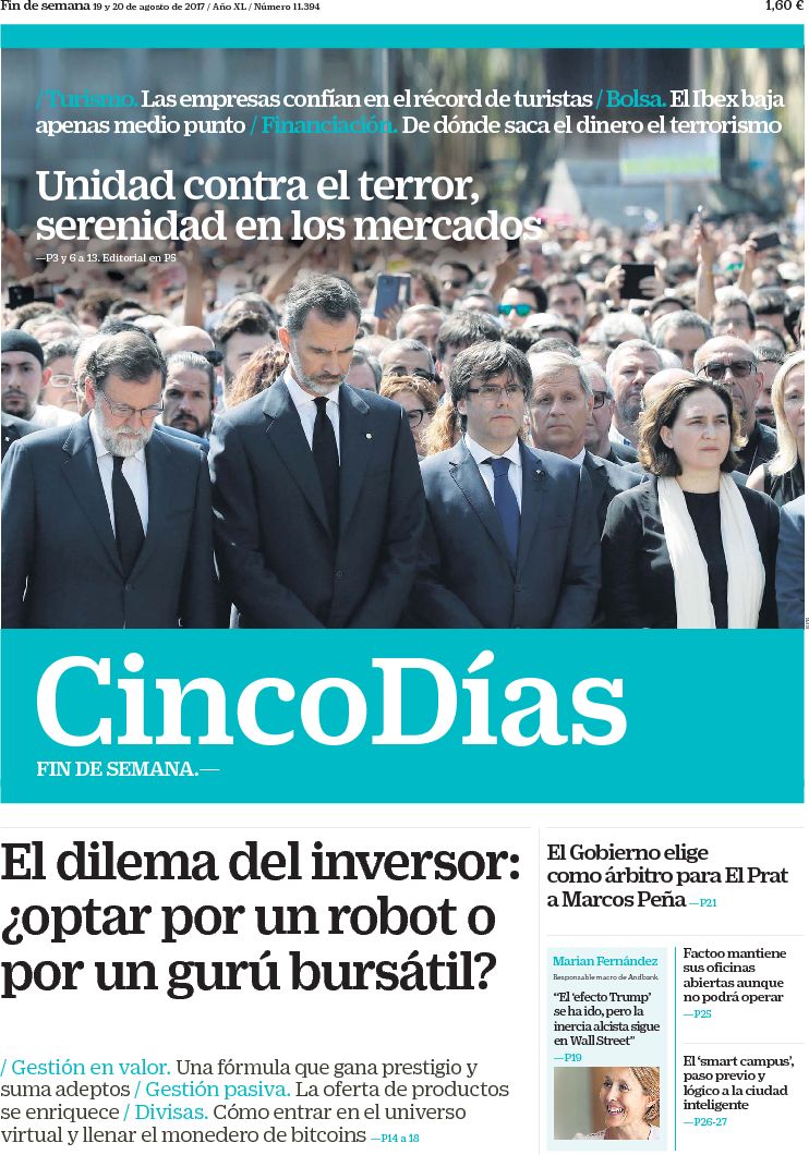 Quiosco del 19 de Agosto de 2017 - Libertad Digital