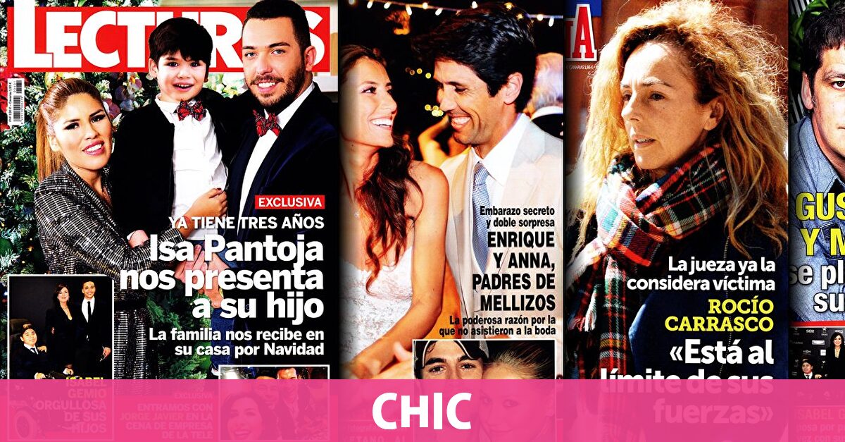 El niño de Chabelita, otro despixelado - Chic