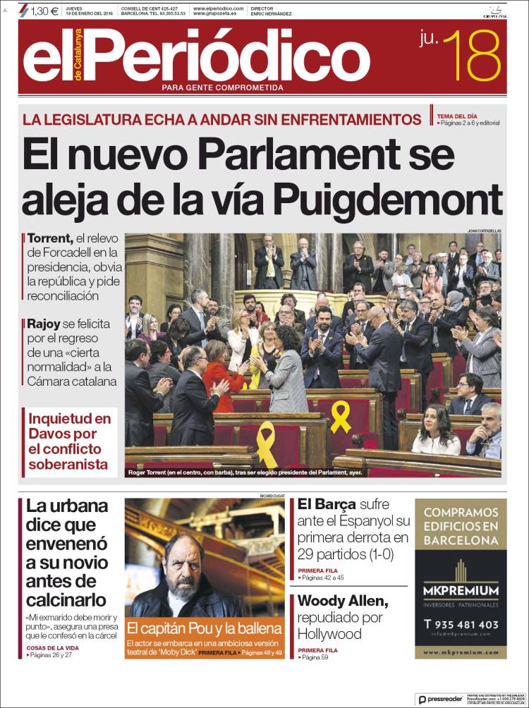Quiosco Del 18 De Enero De 2018 Libertad Digital