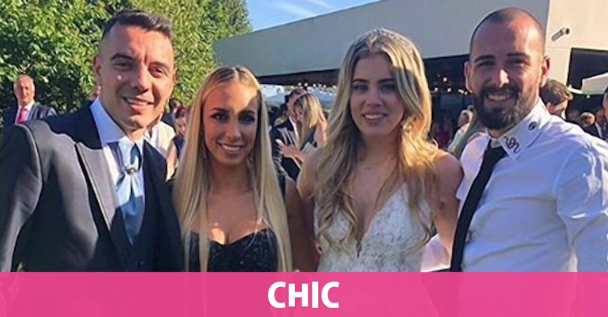 La otra boda del fútbol: Iago Aspas y Jenni Rueda ya son marido y mujer ...