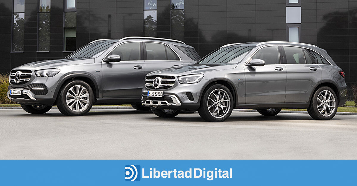 Mercedes GLC 300e y GLE 300de: híbridos enchufables