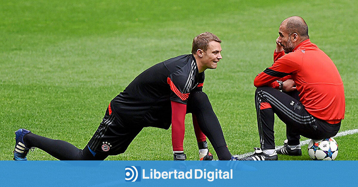 Guardiola quiso poner a Neuer de centrocampista