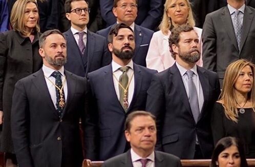 Rocío Osorno y Coco Robatto, la pareja estrella de Vox