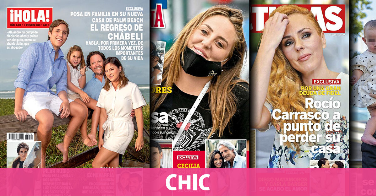 La prensa rosa y las "hijas de": Chabeli, Rociíto y Rocitín ...