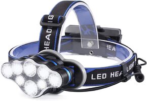 Las 10 mejores linternas frontales potentes y duraderas