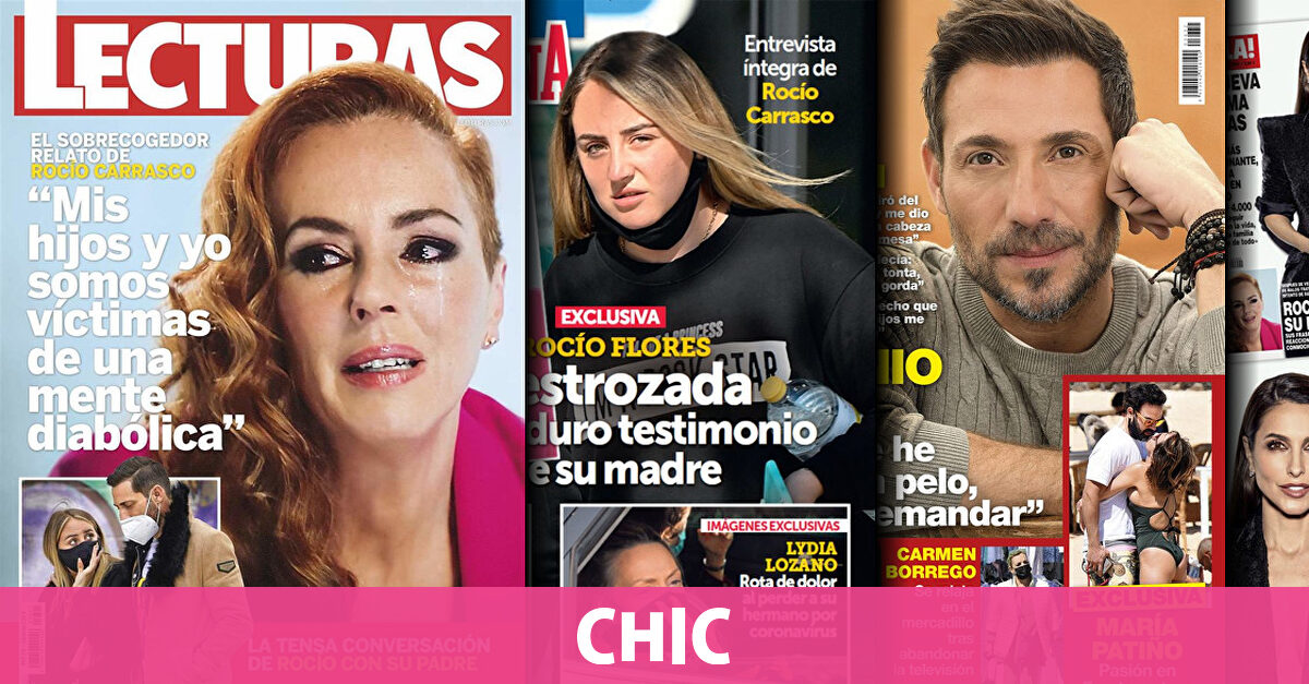 Rociíto, su hija y su ex, protagonistas de la semana - Chic