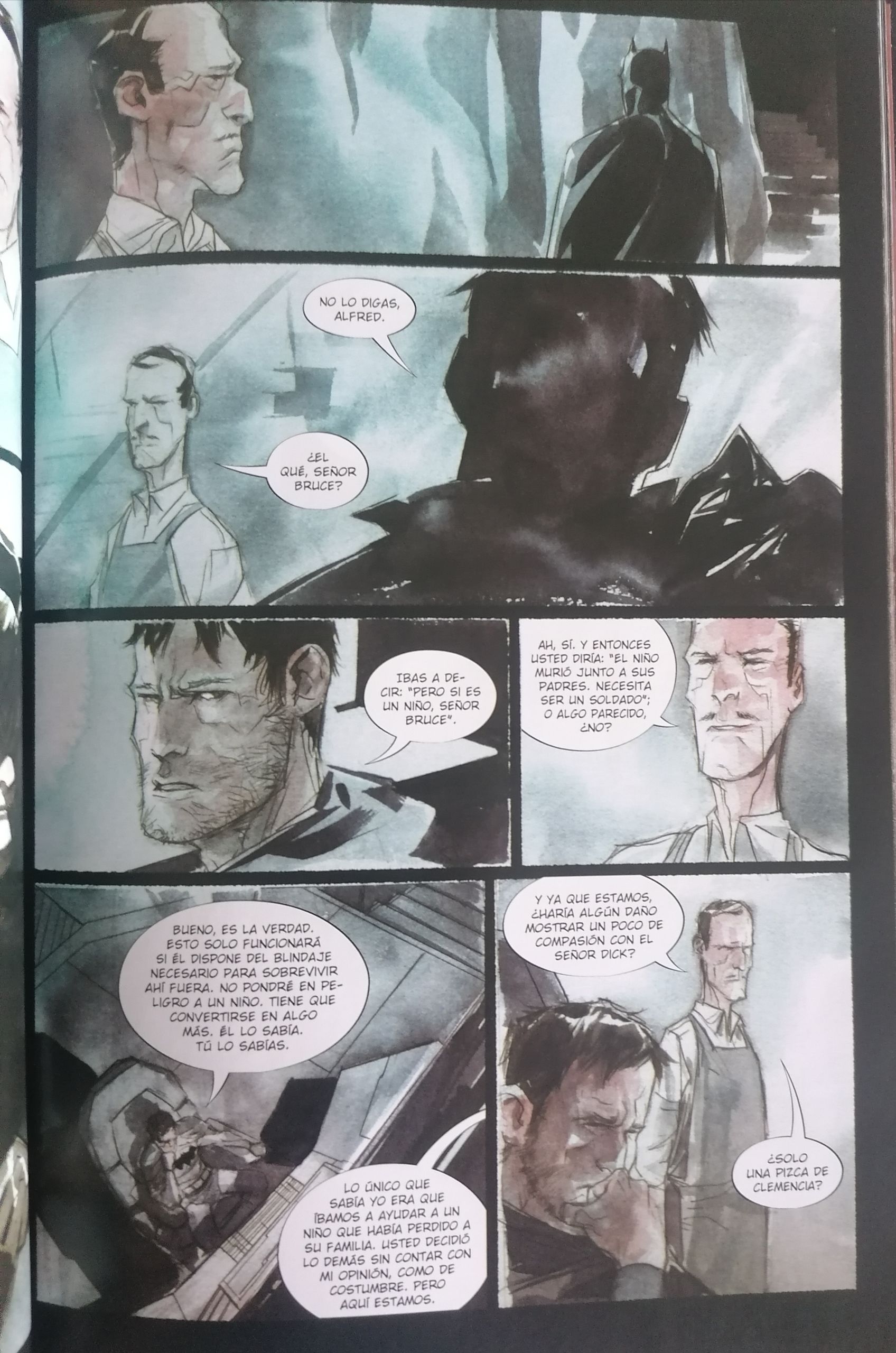 Robin y Batman, cómic de orígenes con un gran dibujo