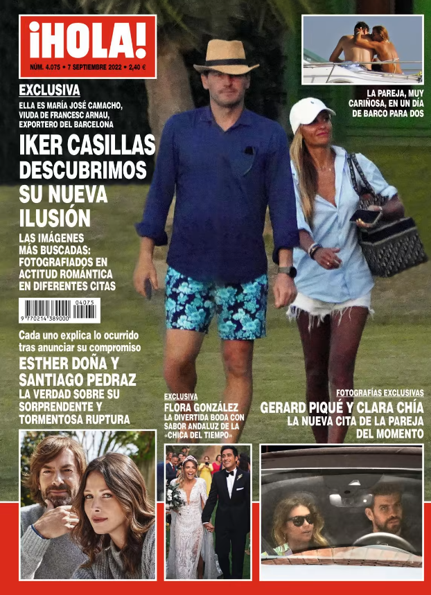 Iker Casillas y María José Camacho reaccionan enfadados a las fotos de ...