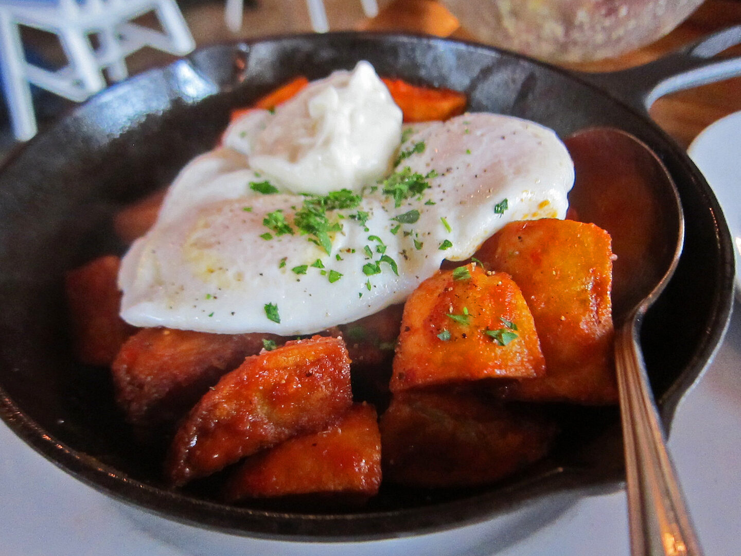 Receta: patatas bravas saludables