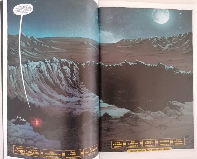 Geiger, el nuevo superhéroe apocalíptico de Geoff Johns