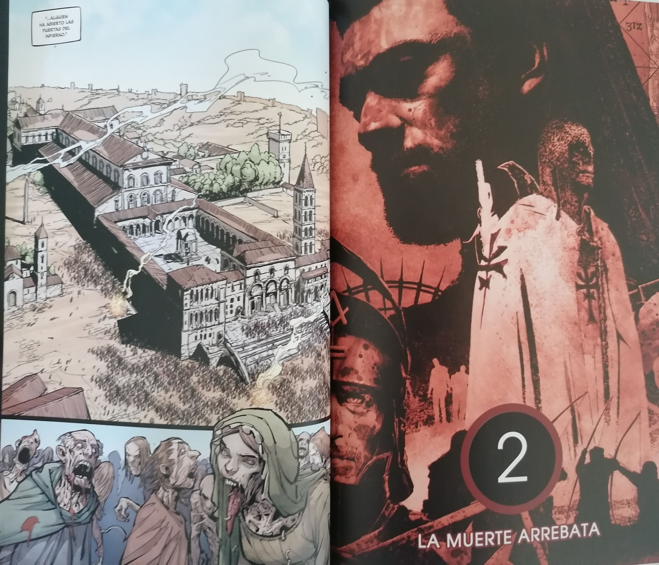 Pestilence, un cómic bizarro de zombies en la Edad Media - Libertad Digital - Cultura