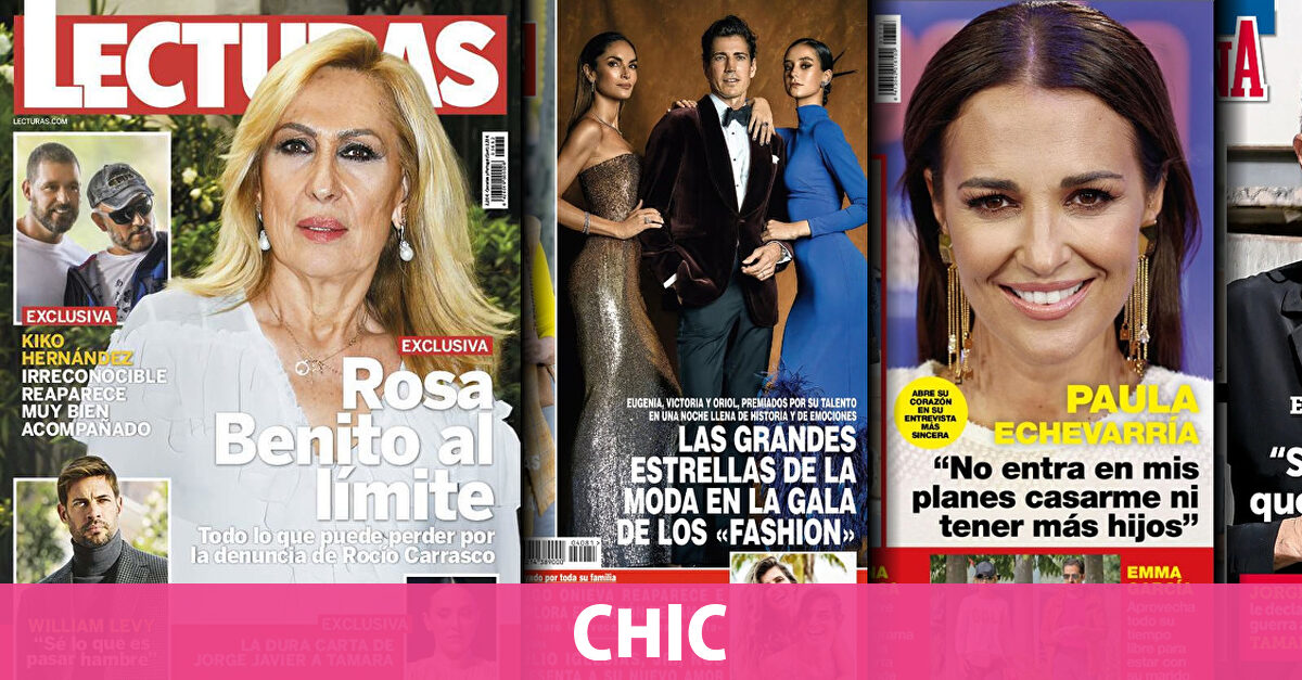 Las portadas de la prensa rosa (11/10/2022) - Chic