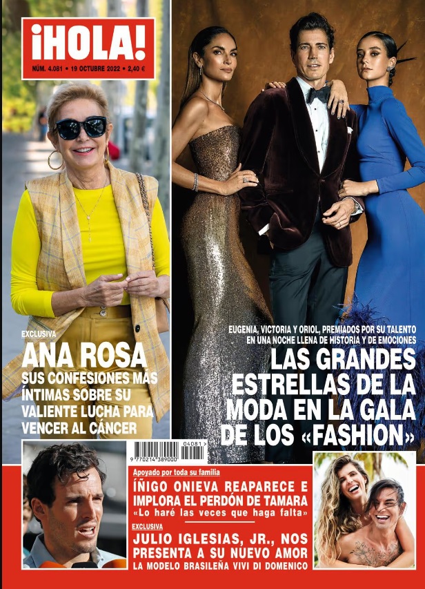 Las portadas de la prensa rosa (11/10/2022) - Chic