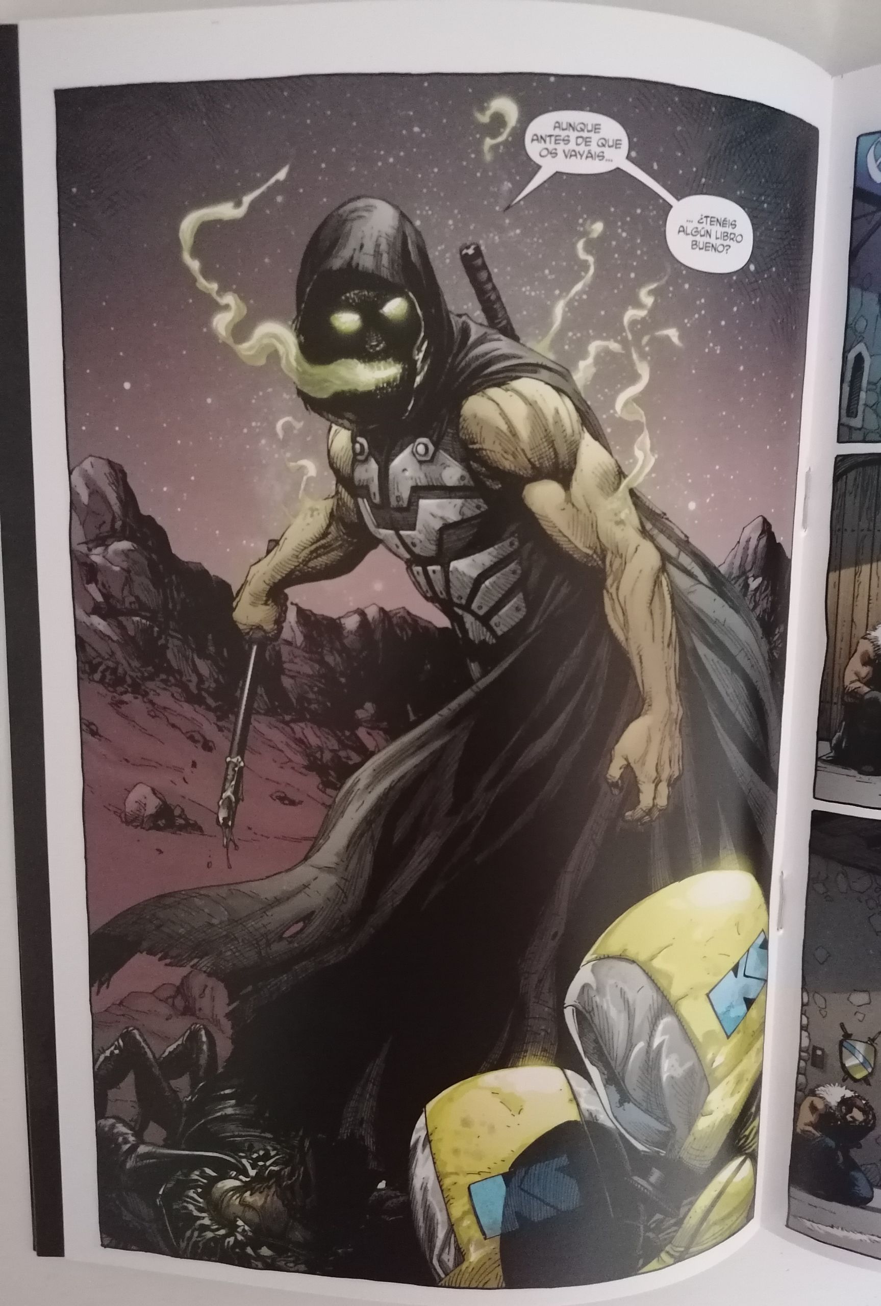 Empieza a coger color el Geiger de Geoff Johns y Gary Frank