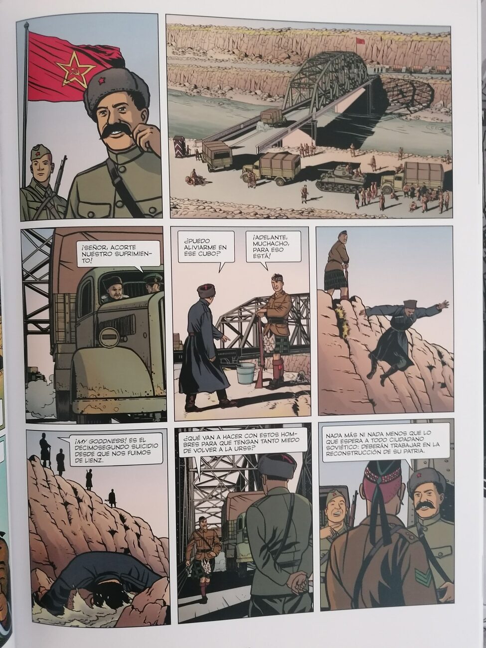 Los cosacos de Hitler, un cómic sobre el miedo al comunismo