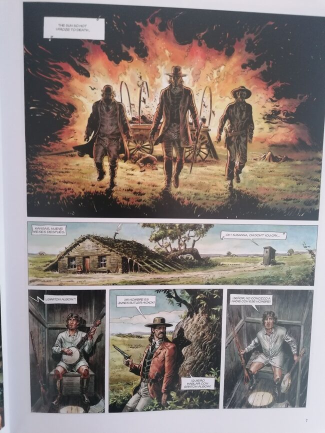 Wild West, la historia western en viñetas de Calamity Jane