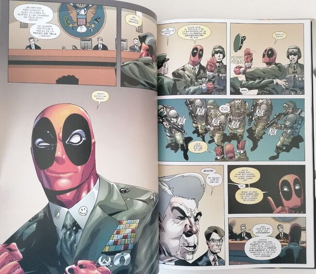 Masacre la guerra de Wade Wilson, un cómic gamberro y tramposo