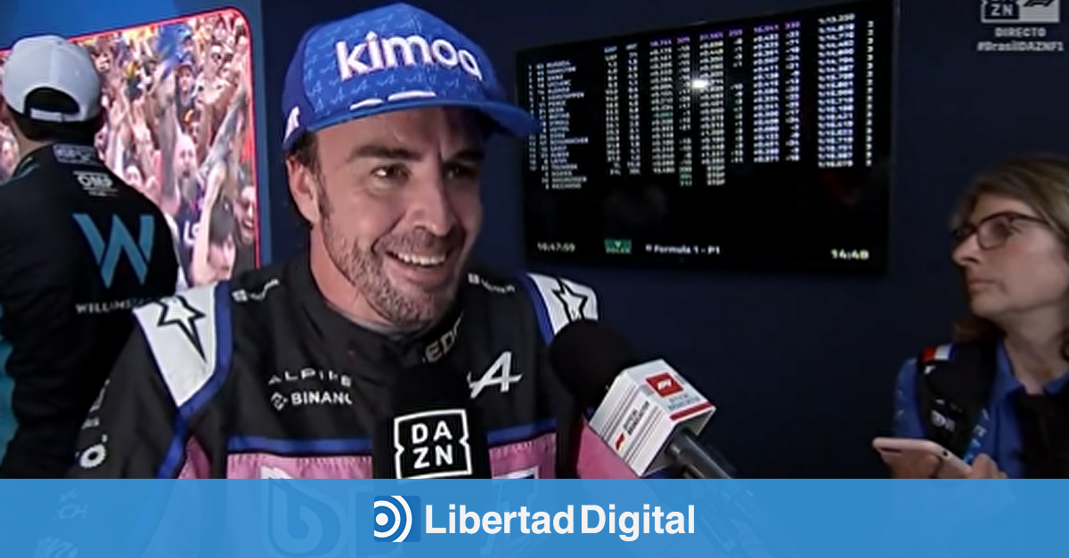 Fernando Alonso, irónico con Ocon: "Hoy no hemos chocado"