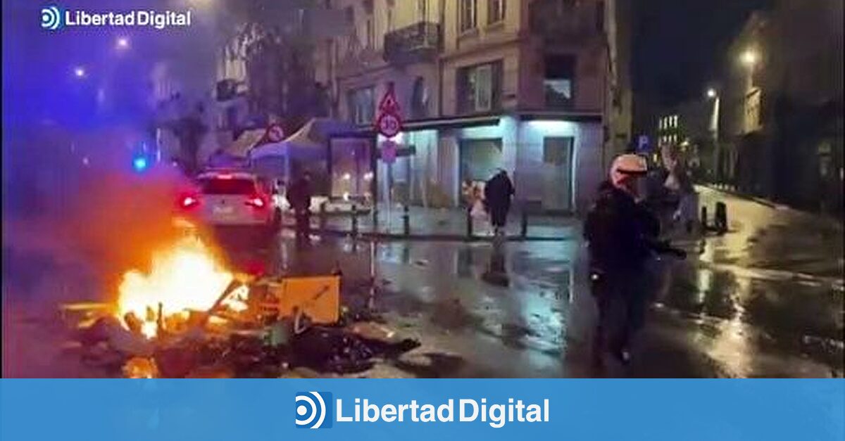 Disturbios en Bruselas tras la derrota de Bélgica ante Marruecos