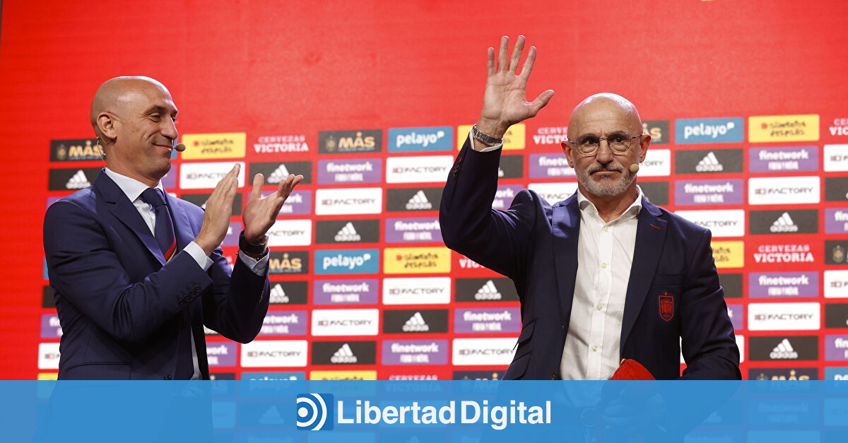 De la Fuente, en su presentación como nuevo seleccionador español ...