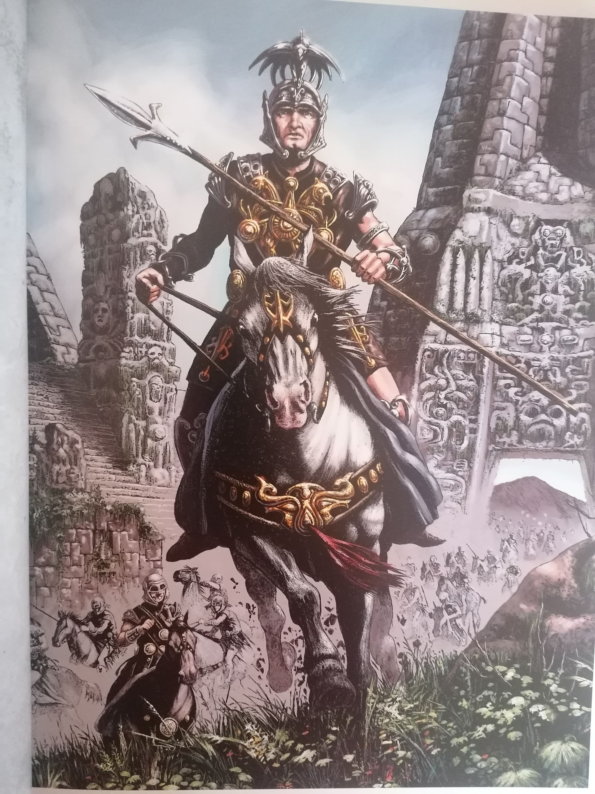 Los ejércitos del Conquistador, una joya visual de Cartem Cómics