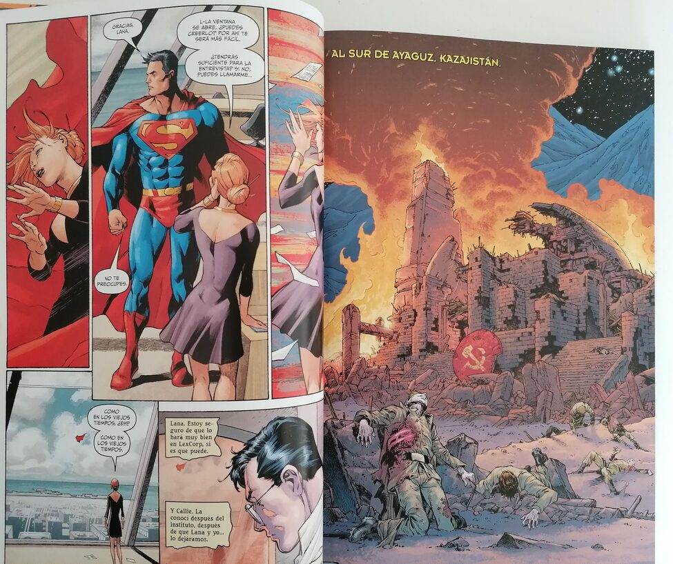 Recordando al dibujante español Carlos Pacheco: Superman La caída