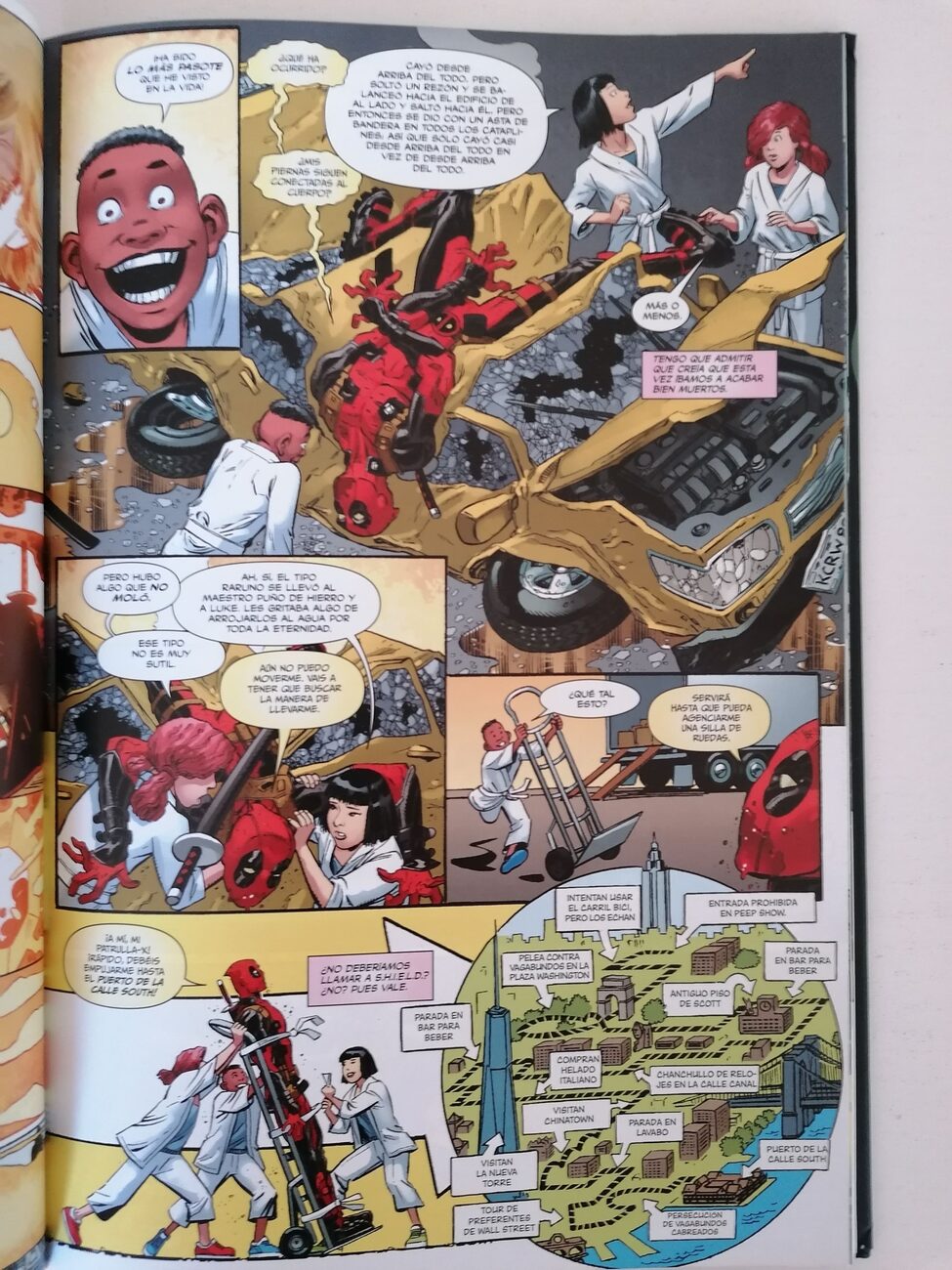 Masacre: El bueno, el feo y el malo con Deadpool, Lobezno y Capi