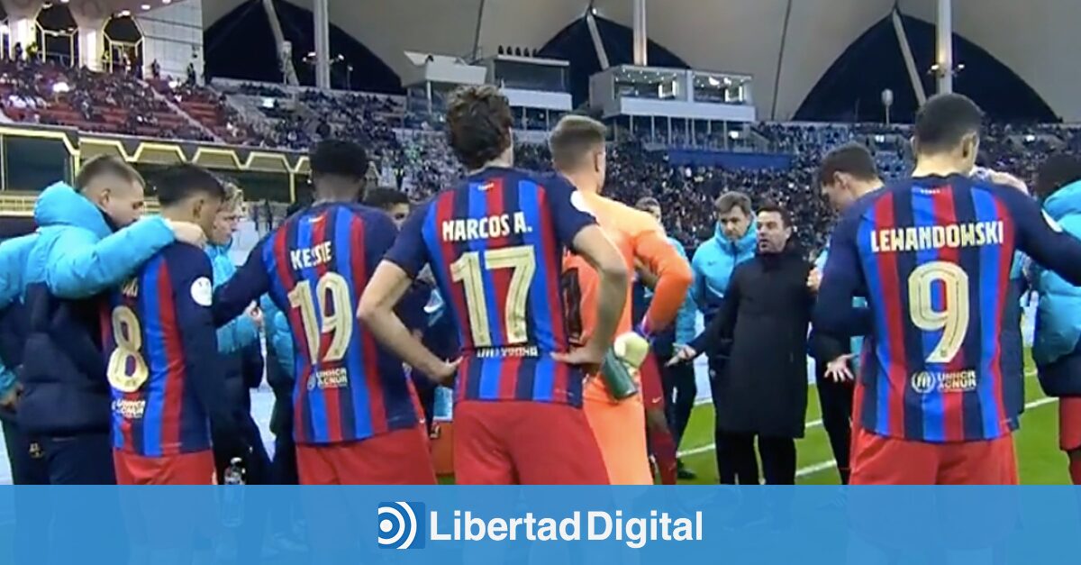 La gran bronca de Xavi a sus jugadores en pleno partido contra el Betis ...