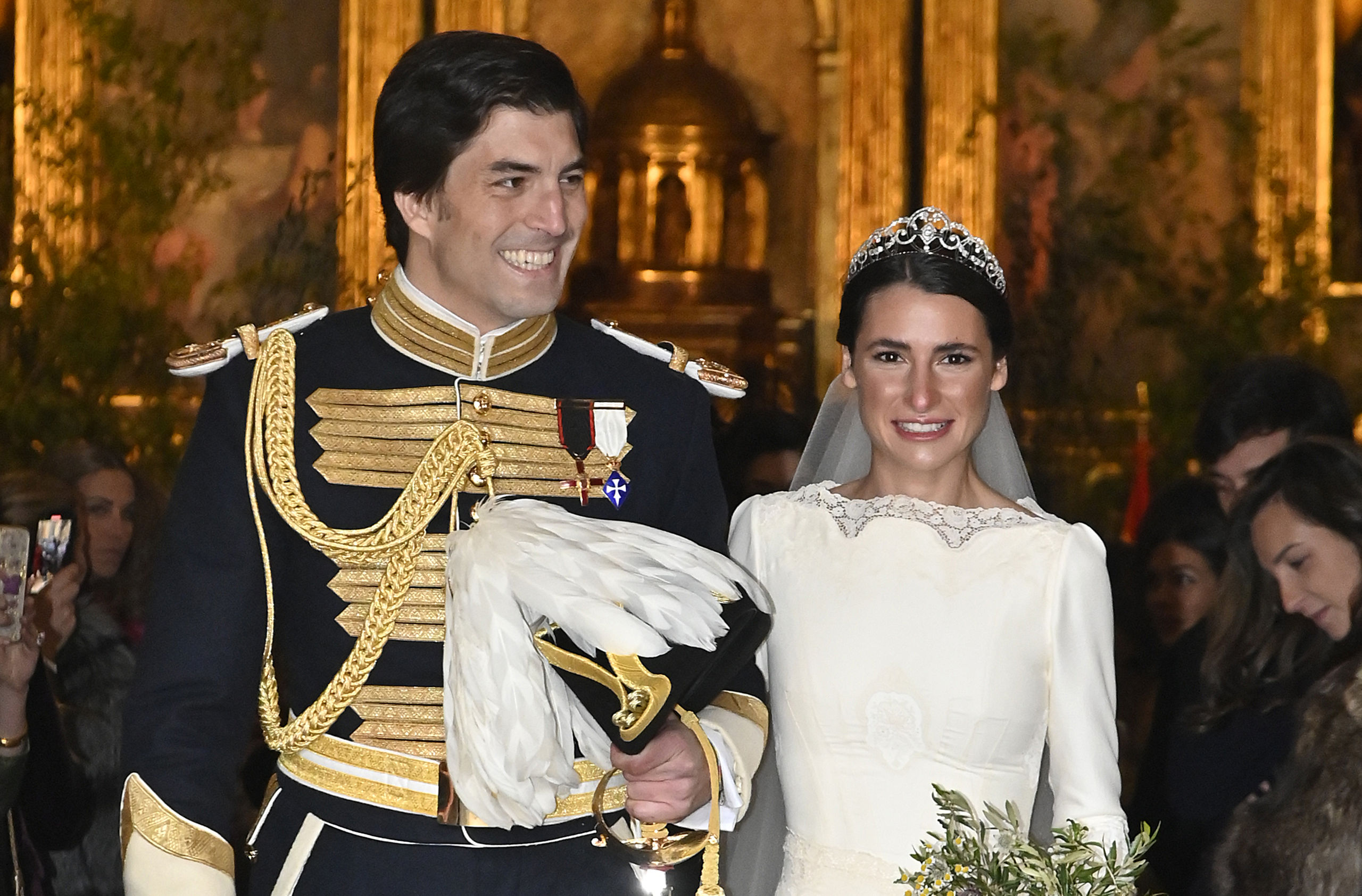 Las mejores imágenes de la espectacular boda de Ana, la hija de Carlos ...
