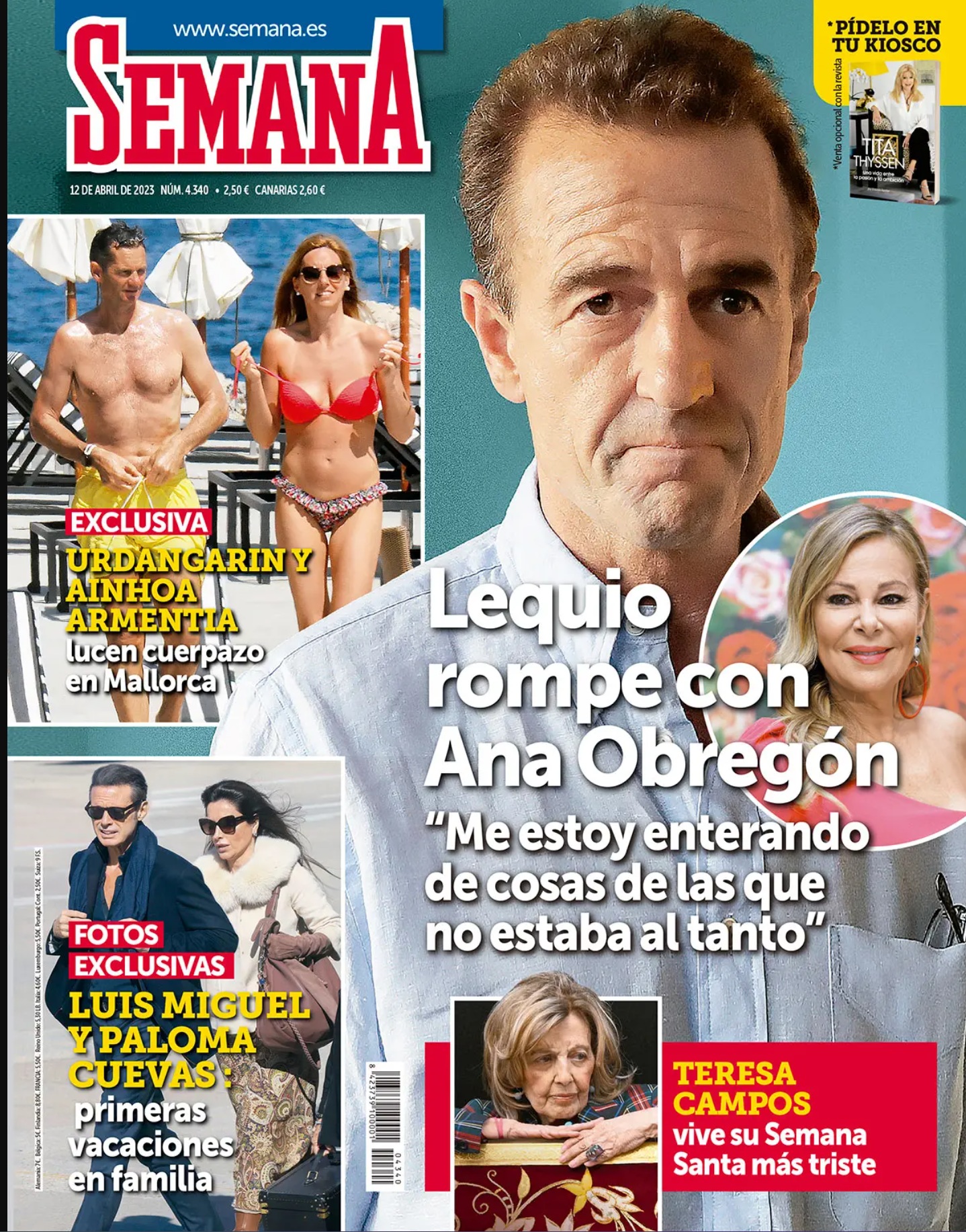La nieta de Ana Obregón y otras portadas de la prensa rosa - Chic