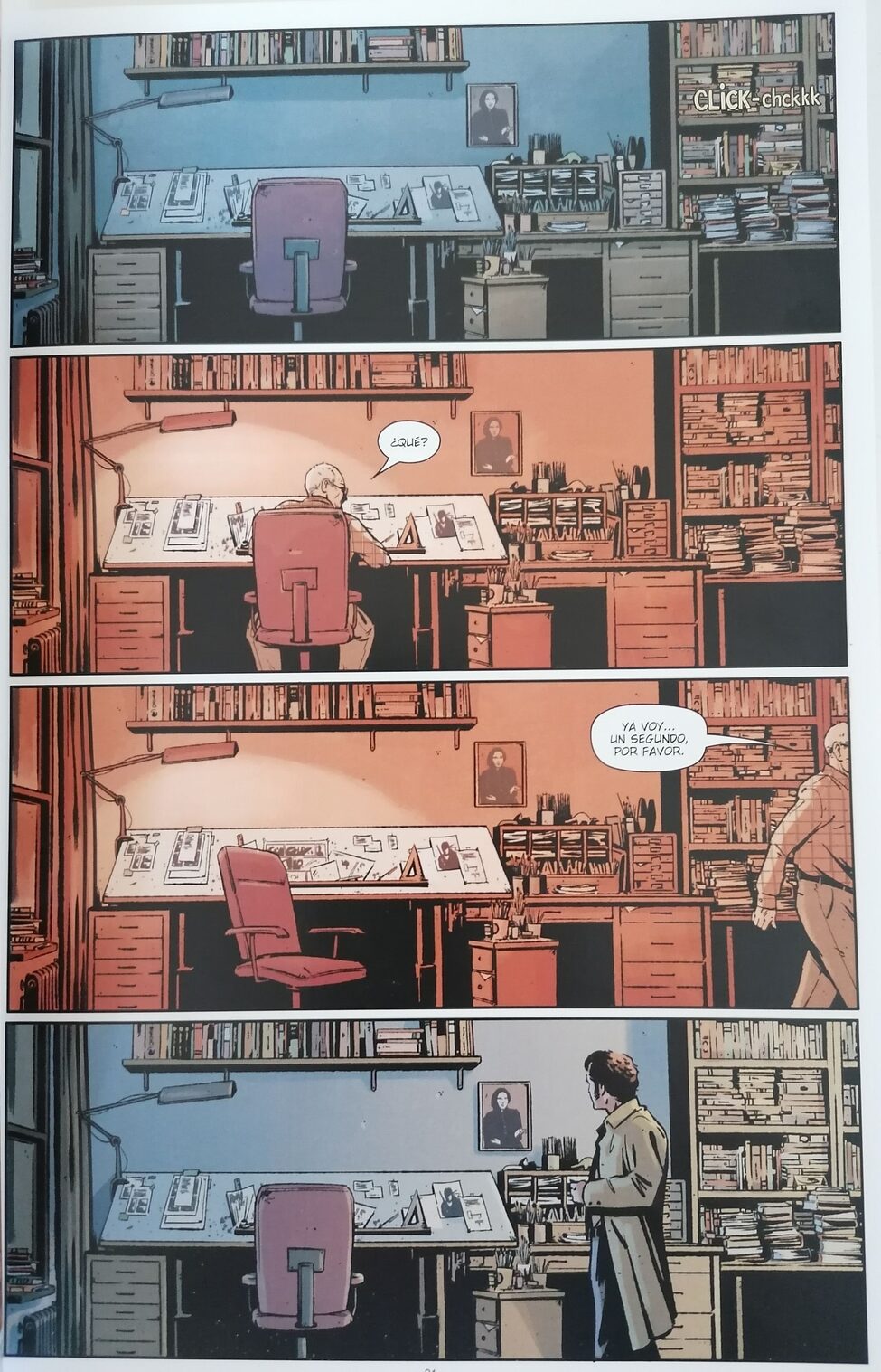 Jorge Fornés firma un maravilloso cómic de Rorschach