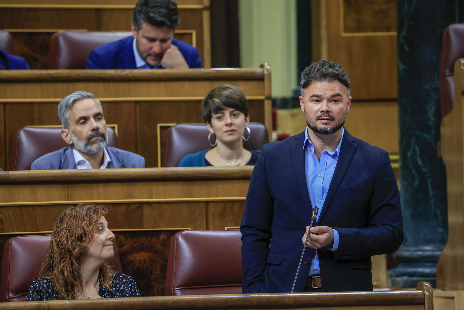 Rufián cree que se apoya poco al catalán y pide más fondos porque dice ...