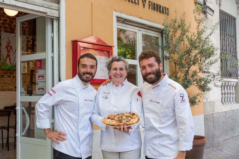 Fratelli Figurato, una de las mejores pizzerías del mundo, rinde homenaje a Madrid con Pepa ...