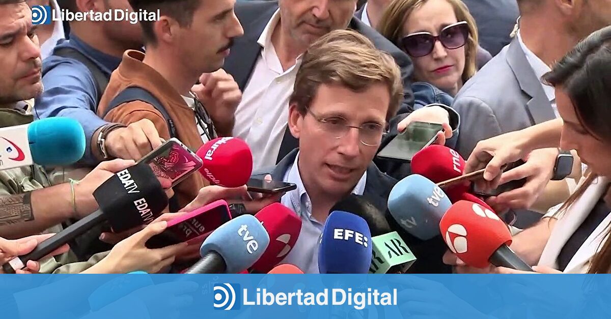 Esto ha dicho Almeida tras las elecciones - Libertad Digital