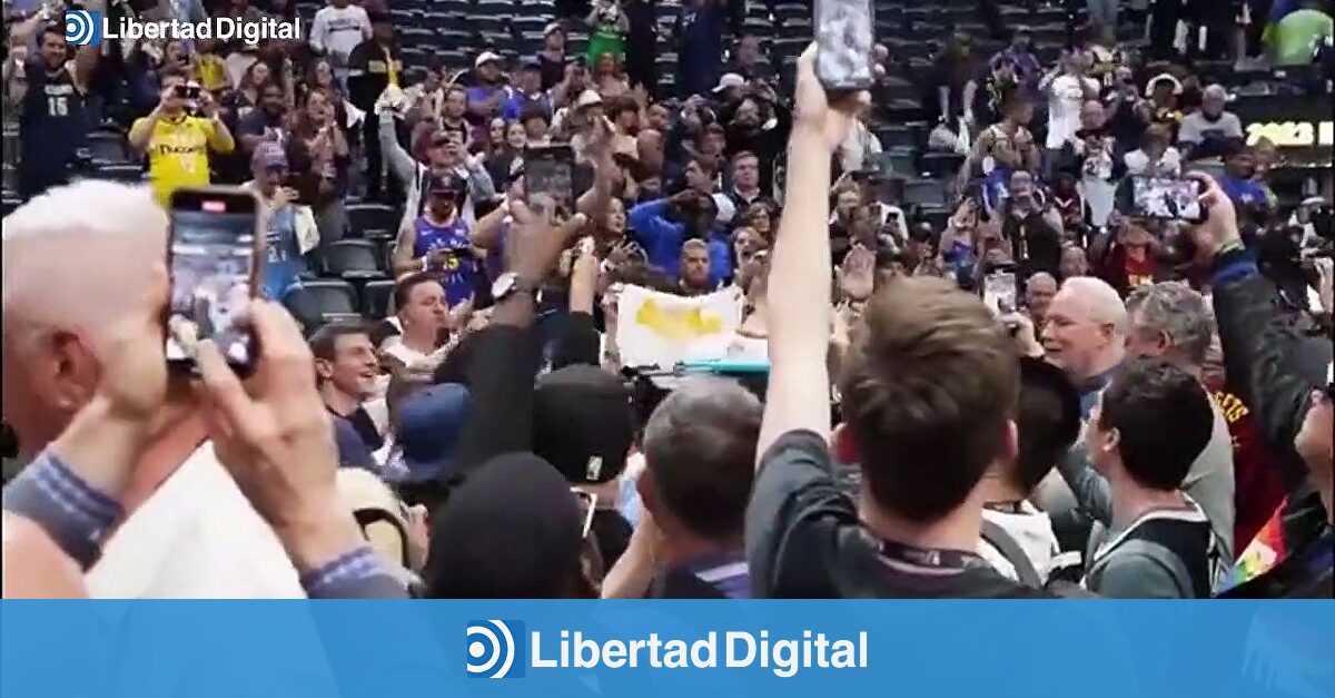 Locura en Denver tras lograr los Nuggets su primer título de la NBA tras vencer a los Miami Heat ...