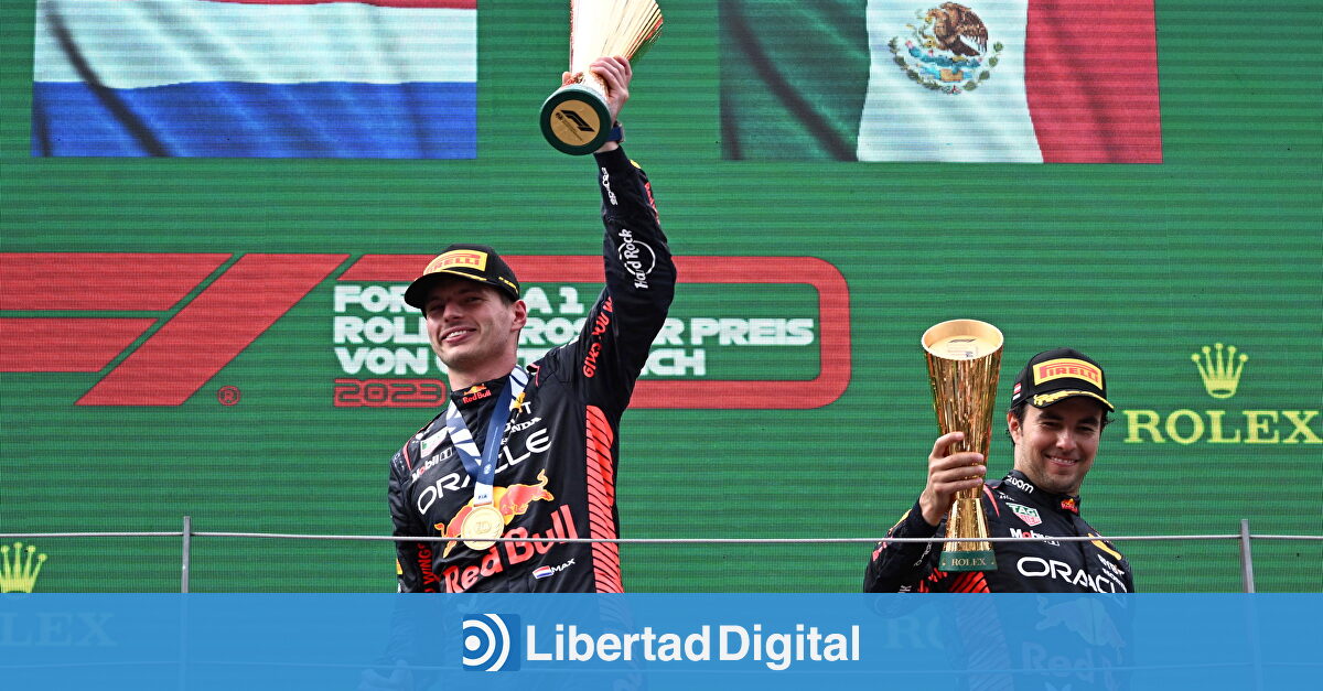 Verstappen gana en Austria y Pérez deja a Carlos Sainz sin podio